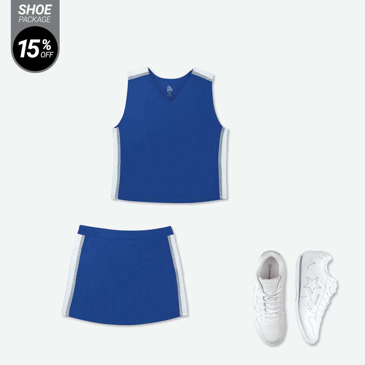 Cheer Uniform Packages: Cheerleading Packages with Uniform, Socks, Poms ...