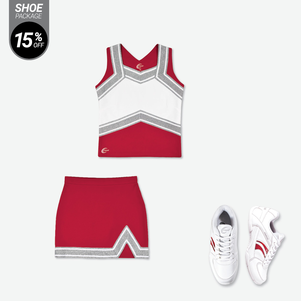 Cheer Uniform Packages: Cheerleading Packages with Uniform, Socks, Poms ...