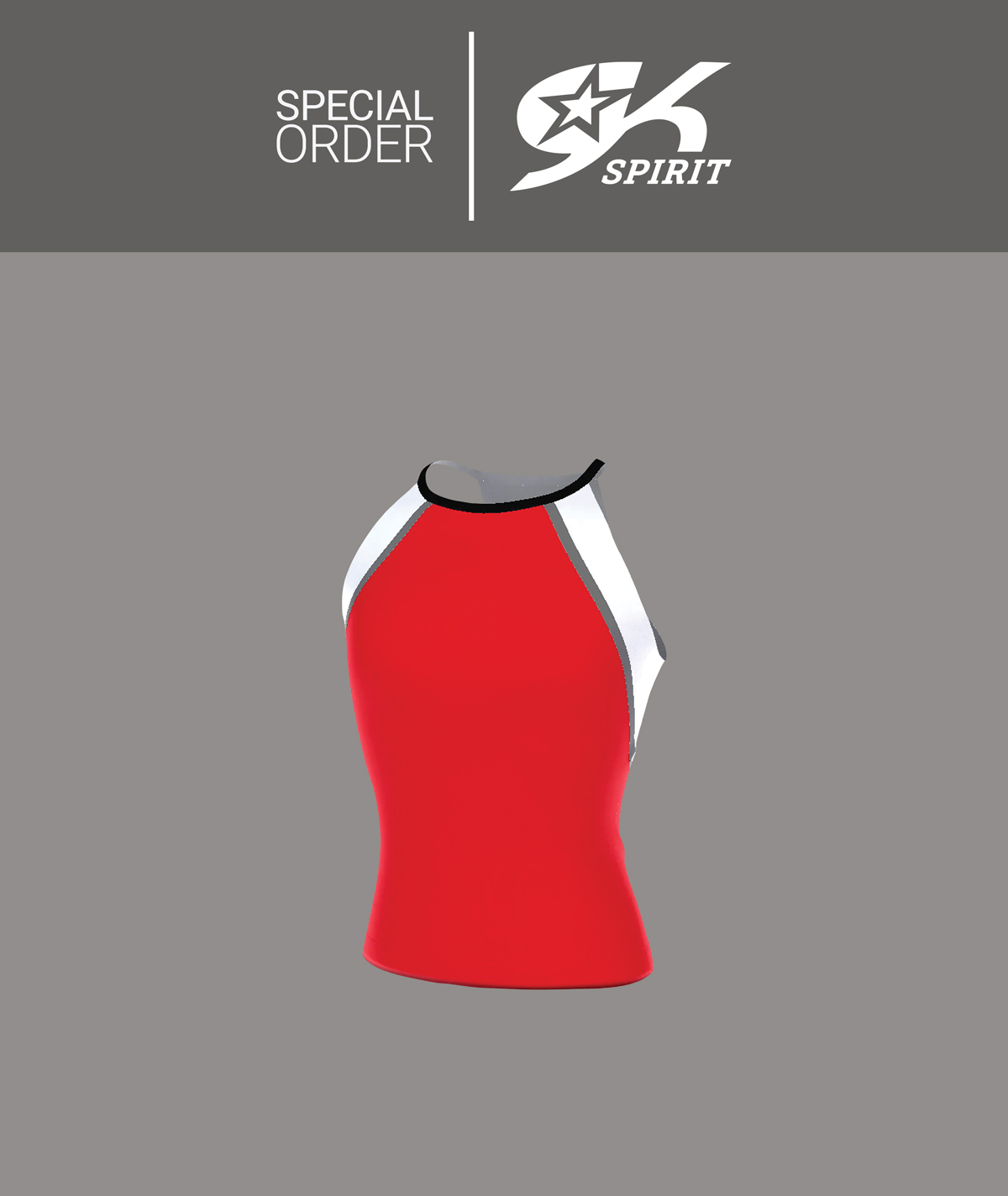 GK Spirit Scoop Neck Shell Top - Custom Uniforms | Omni Cheer