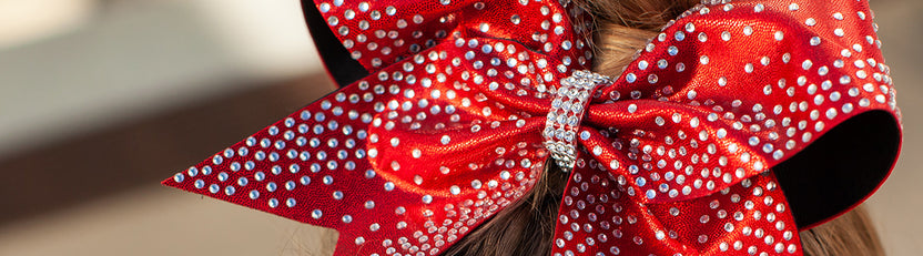 Custom Cheer Bows for less by Omni Cheer